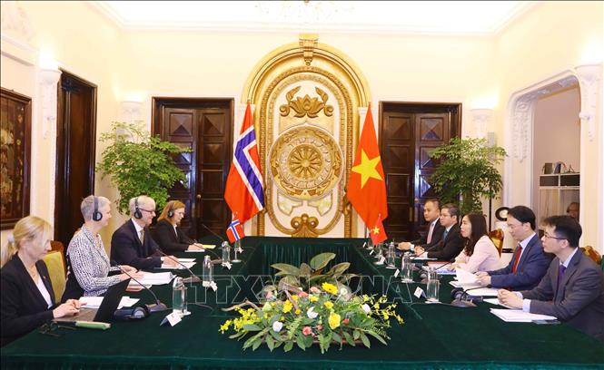 Ninth Vietnam-Norway political consultation held in Hanoi - VNA Photos ...