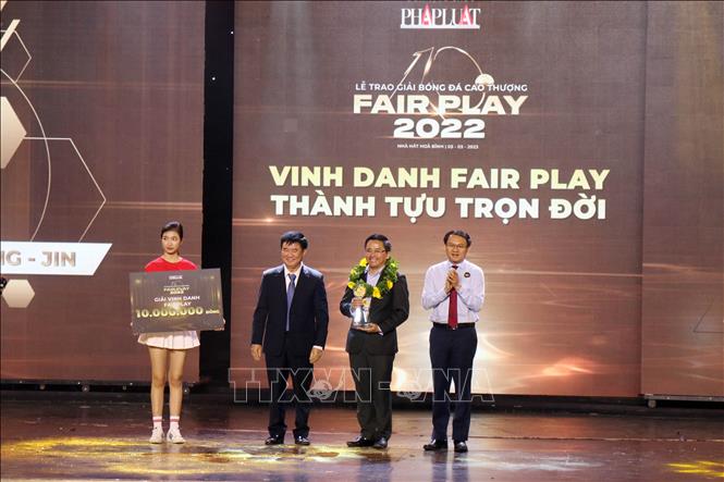Đội tuyển bóng đá nữ Việt Nam được trao Giải thưởng Fair Play năm 2022 - Ảnh thời sự trong nước ...