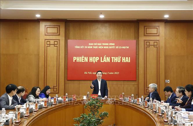 State leader stresses strategic significance of great national ...