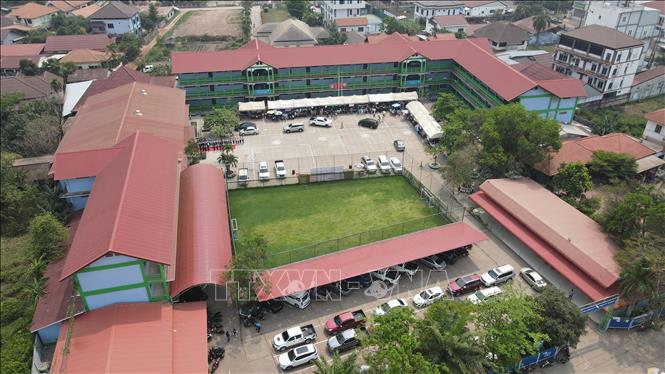 Nguyen Du Lao-Vietnamese bilingual school marks 15th anniversary - VNA ...