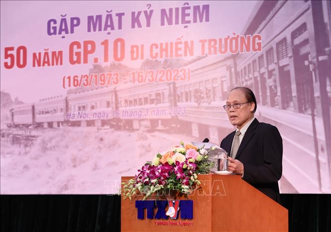 Thông tấn xã Việt Nam gặp mặt phóng viên Khóa GP10 chi viện cho chiến trường miền Nam - Ảnh thời ...