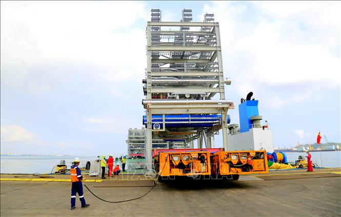 Doosan Vina exports 1,200 tonnes of modules to Singapore - VNA Photos ...