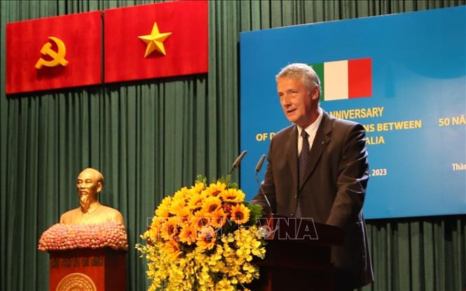50th anniversary of Vietnam-Italy diplomatic ties celebrated in HCM ...