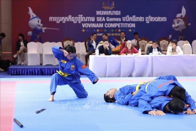 SEA Games 32: Vovinam mang về HCV đầu tiên cjo Thể thao Việt Nam trong ...