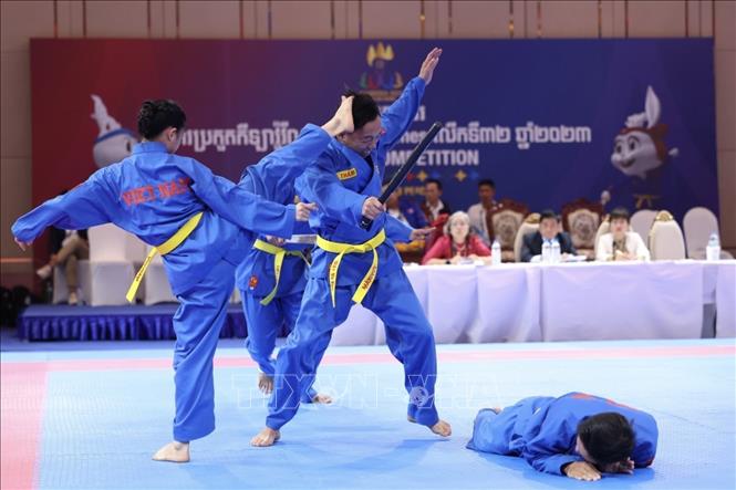 SEA Games 32: Vovinam mang về HCV đầu tiên cjo Thể thao Việt Nam trong ...
