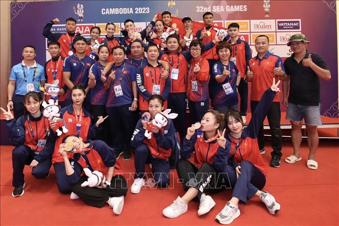 Vietnam wushu team claim five more gold medals at SEA Games 32 - VNA ...