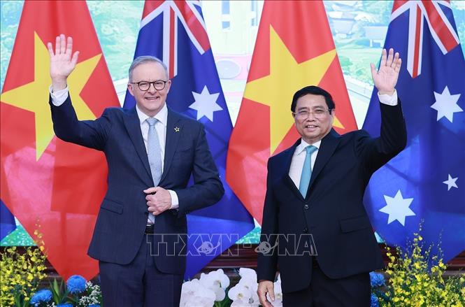 Prime Minister Pham Minh Chinh holds talks with Australian counterpart Anthony Albanese - VNA ...