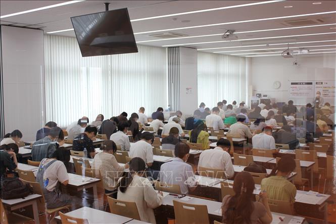 Nearly 800 candidates join 6th Vietnamese language test in Japan - VNA ...