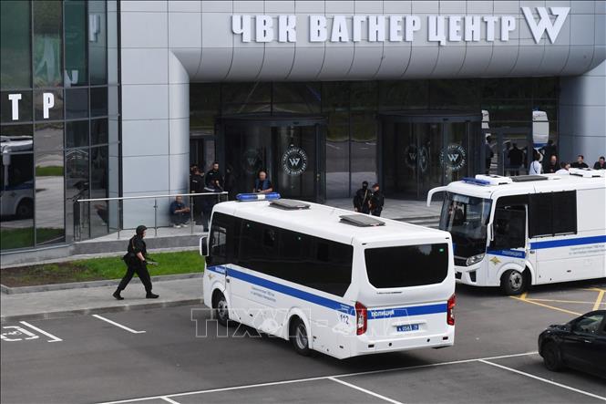 Nga: Tòa nhà chính của Tập đoàn quân sự tư nhân Wagner ở St. Petersburg bị phong tỏa - Ảnh thời ...