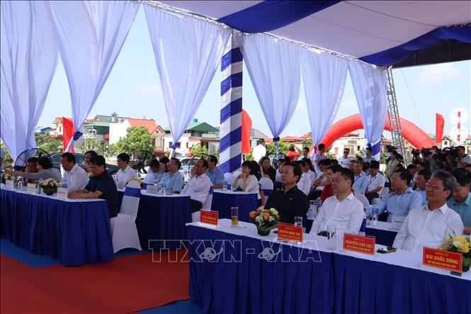 Phó Thủ tướng Trần Hồng Hà dự lễ thông xe đường tỉnh lộ 287 - Ảnh thời ...