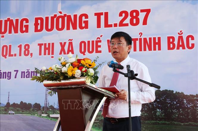 Phó Thủ tướng Trần Hồng Hà dự lễ thông xe đường tỉnh lộ 287 - Ảnh thời ...