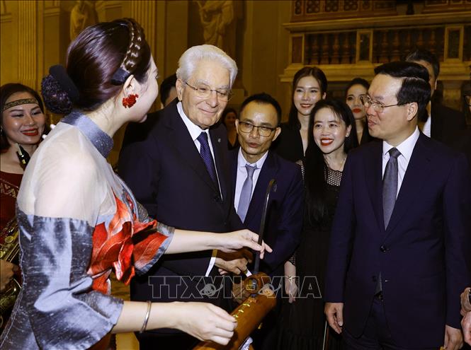 President attends concert marking 50 years of Vietnam-Italy diplomatic ties - VNA Photos ...