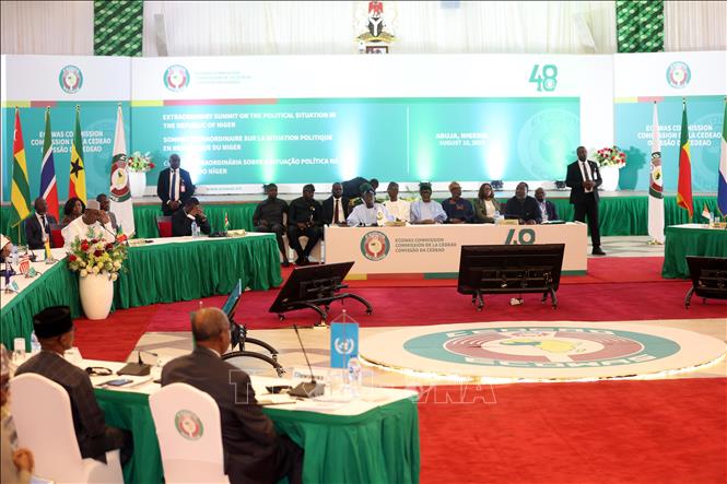ECOWAS đặt lực lượng dự phòng trong trạng thái sẵn sàng can thiệp Niger ...