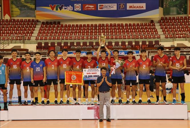 Ninh Bình: Bế mạc Giải Bóng chuyền trẻ cúp câu lạc bộ năm 2023 - Ảnh ...
