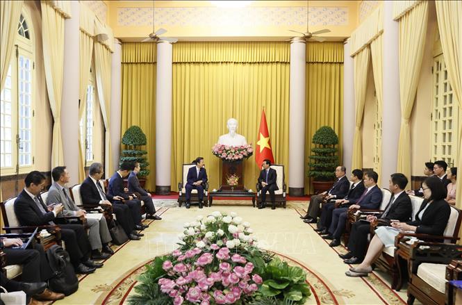 President hosts leader of Japan’s Komeito party - VNA Photos - Vietnam ...