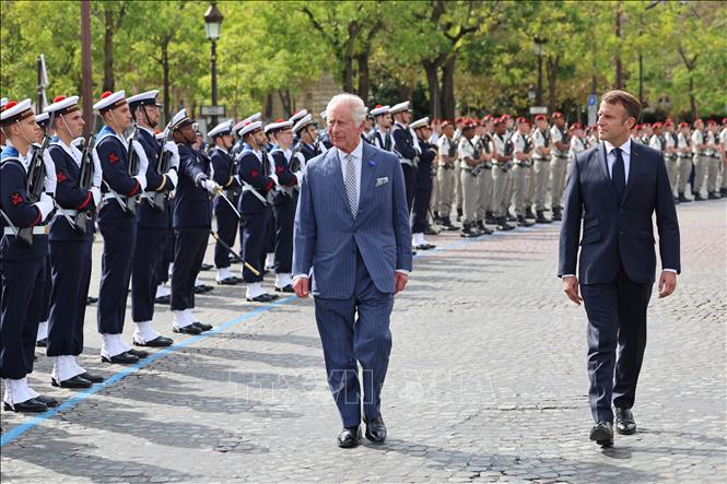 Nhà vua Anh Charles III thăm chính thức Pháp - Ảnh thời sự quốc tế ...