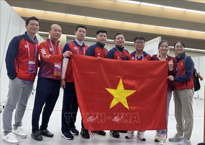 Vietnam secures first silver medal at ASIAD 2023 - VNA Photos - Vietnam ...