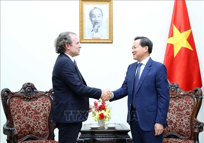 Phó Thủ tướng Lê Minh Khái tiếp Giám đốc điều hành Tập đoàn Rosen ...