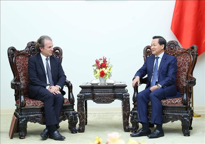 Phó Thủ tướng Lê Minh Khái tiếp Giám đốc điều hành Tập đoàn Rosen ...