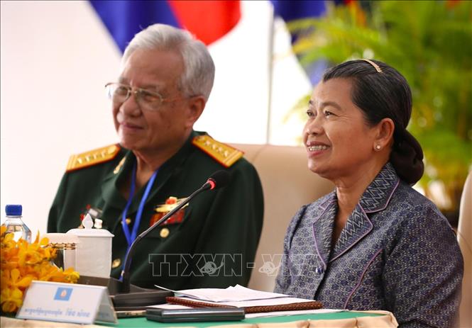 Phó Chủ tịch Đảng Nhân dân Campuchia tiếp Đoàn cựu quân tình nguyện ...