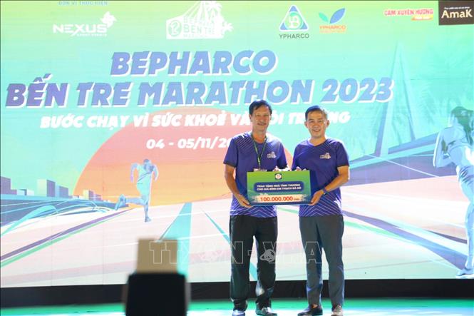 Khai mạc Giải chạy Bepharco Bến Tre Marathon 2023 - Ảnh thời sự trong ...