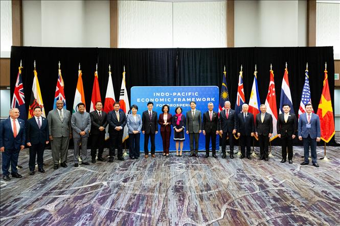 Mỹ thông báo hoàn tất thảo luận 3 trụ cột của IPEF - Ảnh thời sự quốc tế - Chính trị-Quân sự ...