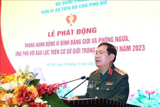 Lễ phát động "Tháng hành động vì bình đẳng giới và phòng ngừa, ứng phó với bạo lực trên cơ sở ...