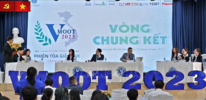 Chung kết Cuộc thi Phiên tòa giả định – VMoot cấp Quốc gia 2023 - Ảnh ...