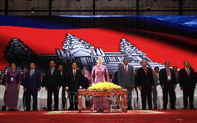 Lễ kỷ niệm 45 năm Ngày thành lập Mặt trận Đoàn kết phát triển Tổ quốc ...