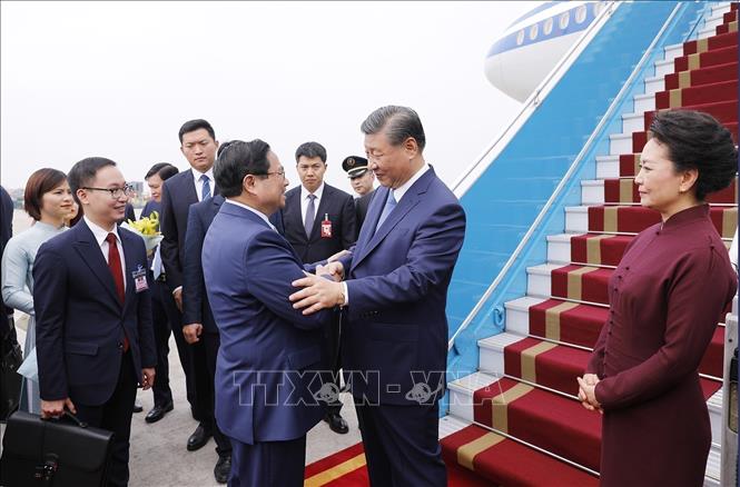 Chinese Party, State leader starts State visit to Vietnam - VNA Photos ...