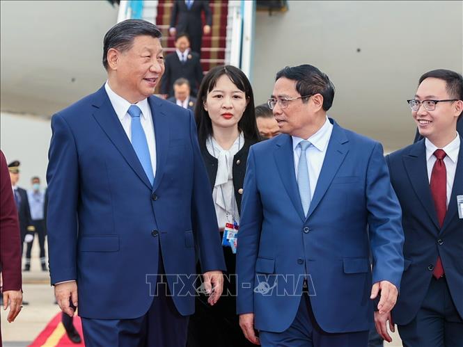 Chinese Party, State leader starts State visit to Vietnam - VNA Photos ...