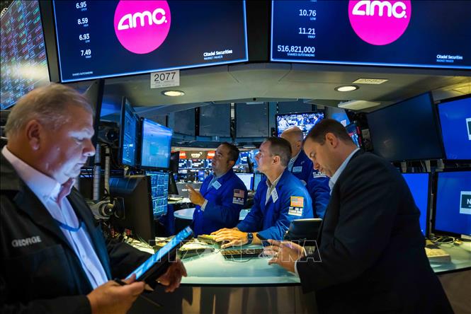 Chỉ số Dow Jones lập kỷ lục phiên thứ hai liên tiếp - Ảnh thời sự quốc ...