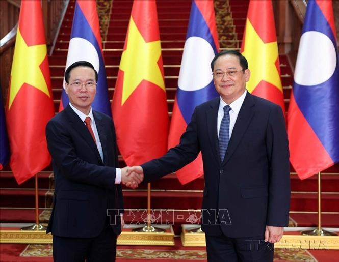 Việt Nam và Lào - mối quan hệ hợp tác toàn diện, thủy chung hiếm có ...