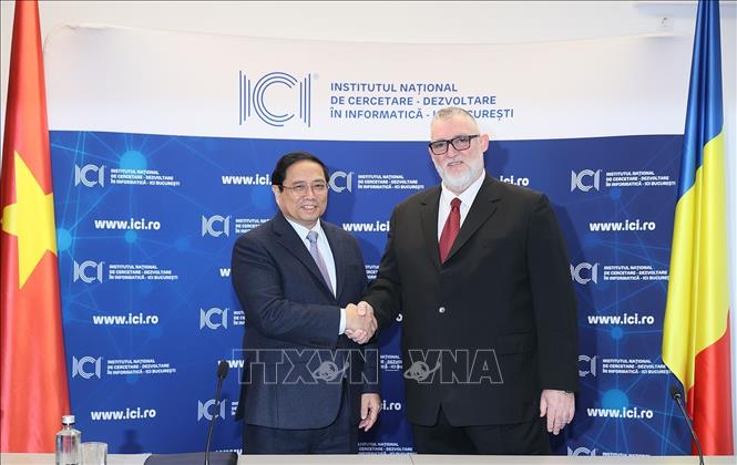 Thủ tướng thăm Viện Nghiên cứu và Phát triển tin học quốc gia Romania ...