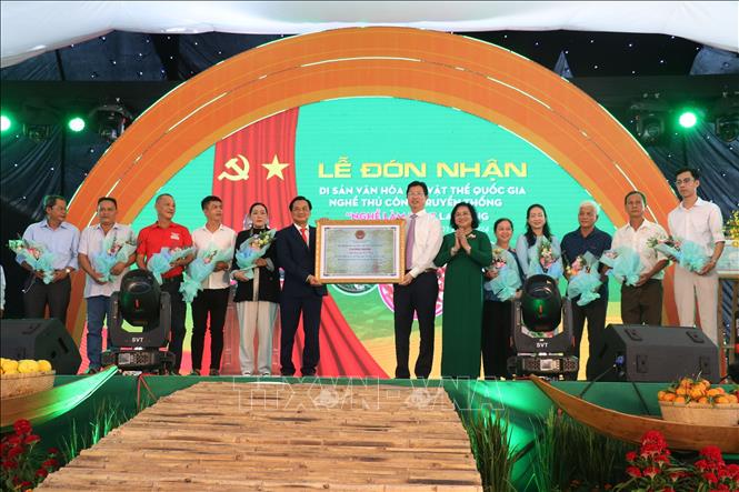 Đồng Tháp: Đón nhận di sản văn hóa phi vật thể quốc gia "Nghề làm nem ...