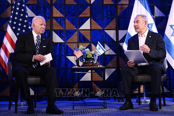 Xung đột Hamas-Israel: Tổng thống Mỹ điện đàm với Thủ tướng Israel về ...