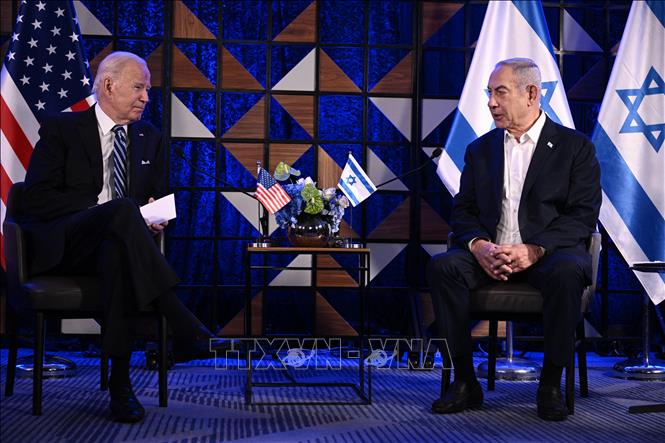 Xung đột Hamas-Israel: Tổng thống Mỹ điện đàm với Thủ tướng Israel về ...