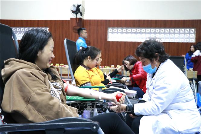 Yên Bái tiếp nhận gần 700 đơn vị máu trong chương trình Ngày Chủ nhật ...