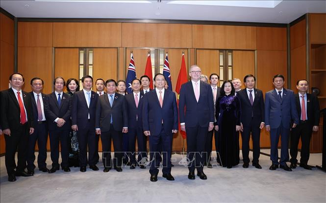 Thủ tướng Phạm Minh Chính hội đàm với Thủ tướng Australia Anthony ...