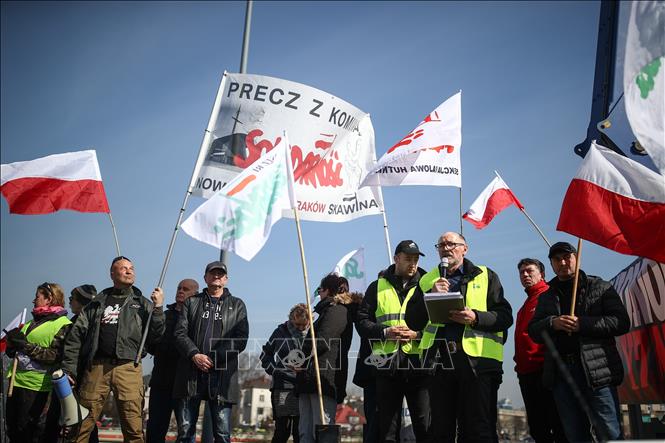 Nông dân Ba Lan biểu tình quy mô lớn trên toàn quốc - Ảnh thời sự quốc ...
