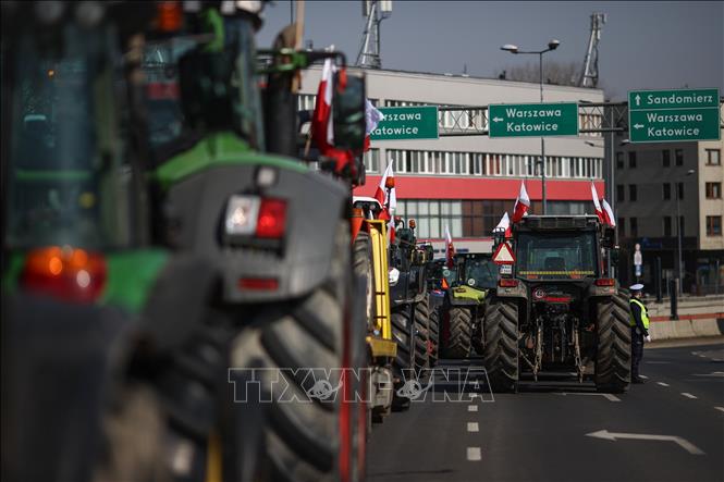Nông dân Ba Lan biểu tình quy mô lớn trên toàn quốc - Ảnh thời sự quốc ...