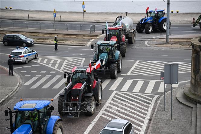 Nông dân Ba Lan biểu tình quy mô lớn trên toàn quốc - Ảnh thời sự quốc ...