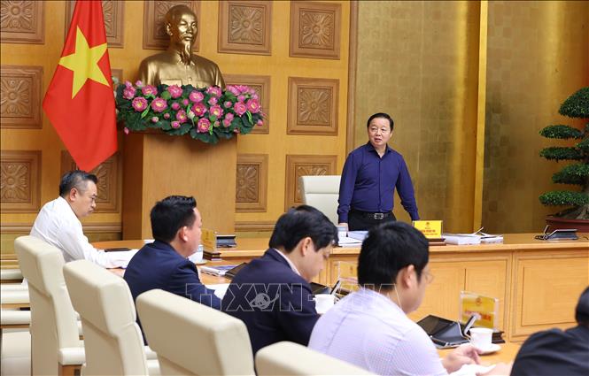Phó Thủ tướng Trần Hồng Hà chủ trì họp về điều chỉnh quy hoạch Hà Nội ...
