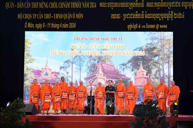 Cần Thơ tổng kết Tết quân dân mừng Chôl Chnăm Thmây năm 2024 - Ảnh thời ...