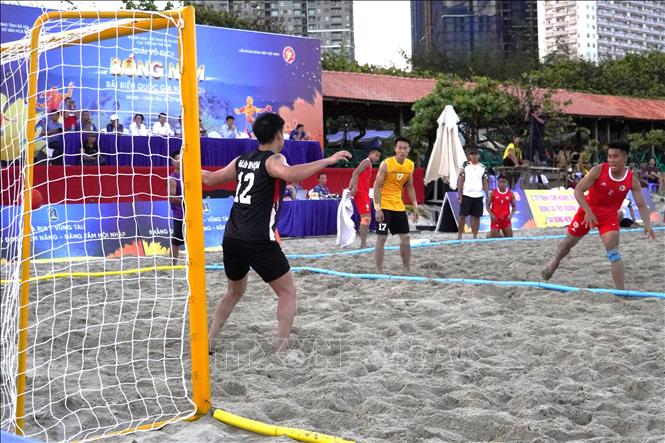 Khởi tranh Giải vô địch Bóng ném bãi biển quốc gia năm 2024 - Ảnh thời ...