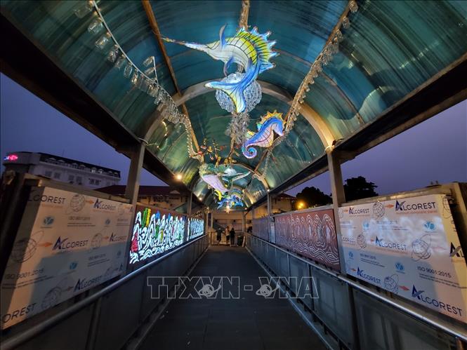 Public art space set on Tran Nhat Duat pedestrian bridge in Hanoi - VNA ...