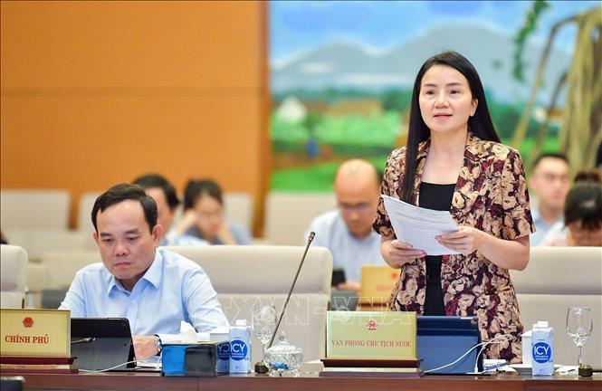 UBTV Quốc hội cho ý kiến về việc phê chuẩn văn kiện gia nhập CPTPP của Anh - Ảnh thời sự trong ...