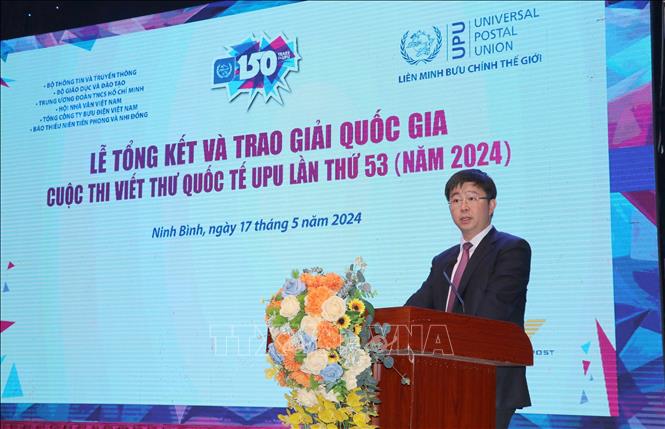 Trao giải cuộc thi viết thư quốc tế UPU lần thứ 53 - Ảnh thời sự trong ...