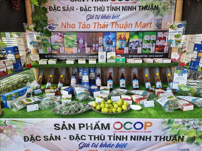 Ninh Thuận tăng cường quảng bá, liên kết tiêu thụ các sản phẩm OCOP ...
