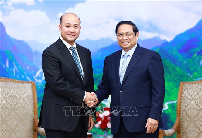 Thủ tướng Phạm Minh Chính tiếp Tổng thư ký Ban Dân vận Trung ương Đảng ...